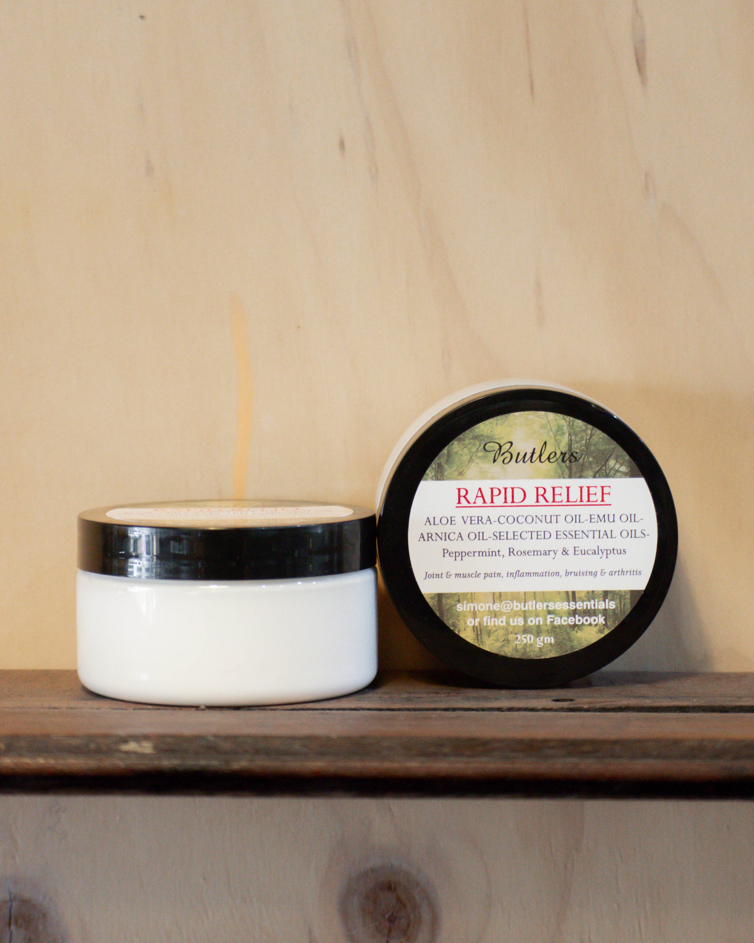 RAPID RELIEF CREAM | Butlers Essentials